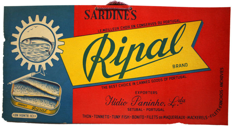 Cartaz Ripal brand – Conservas de Portugal