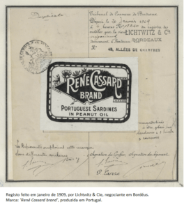 René Cassard brand – Conservas de Portugal
